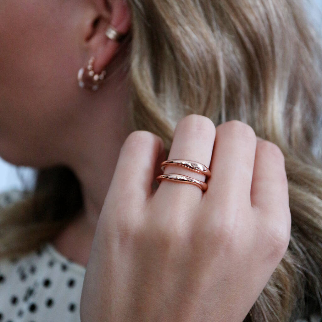 Double Bar Ring – Junk Jewels